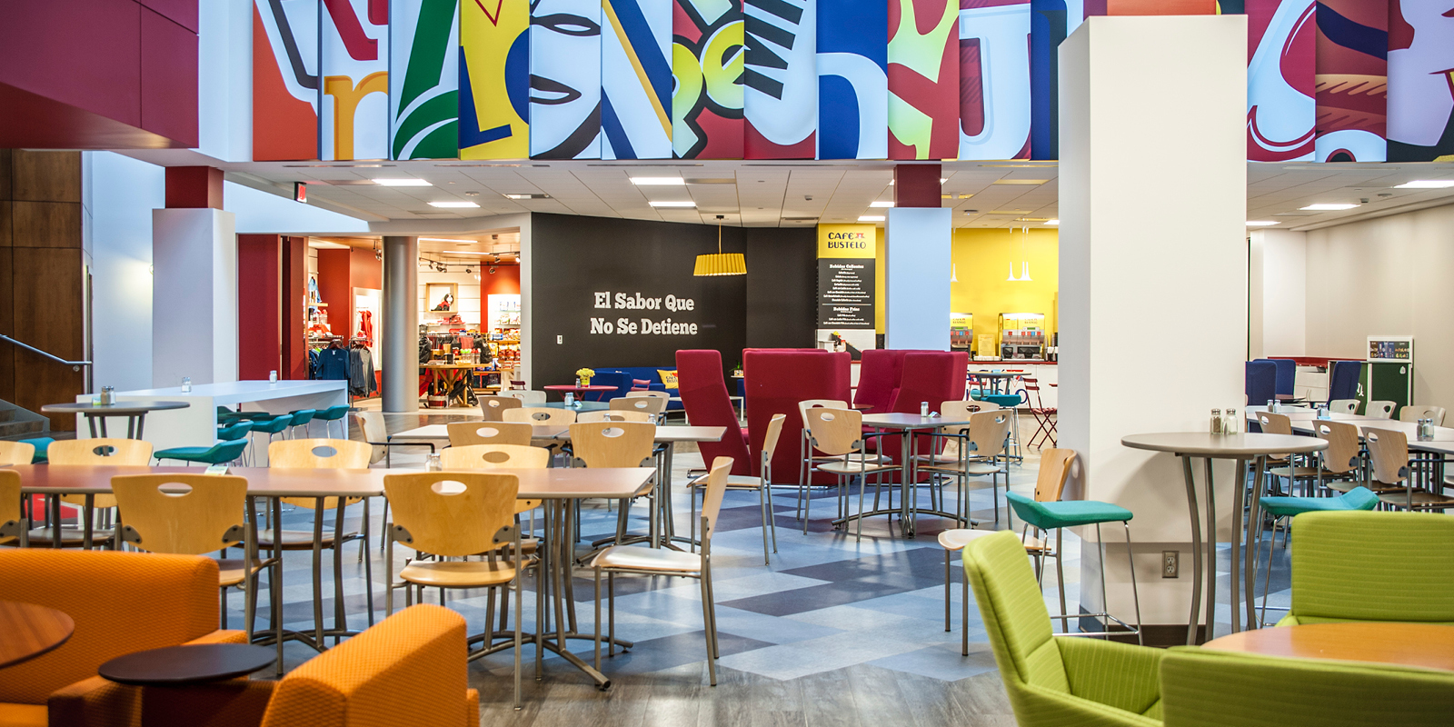 Cafeteria Dining area | Domokur Architects