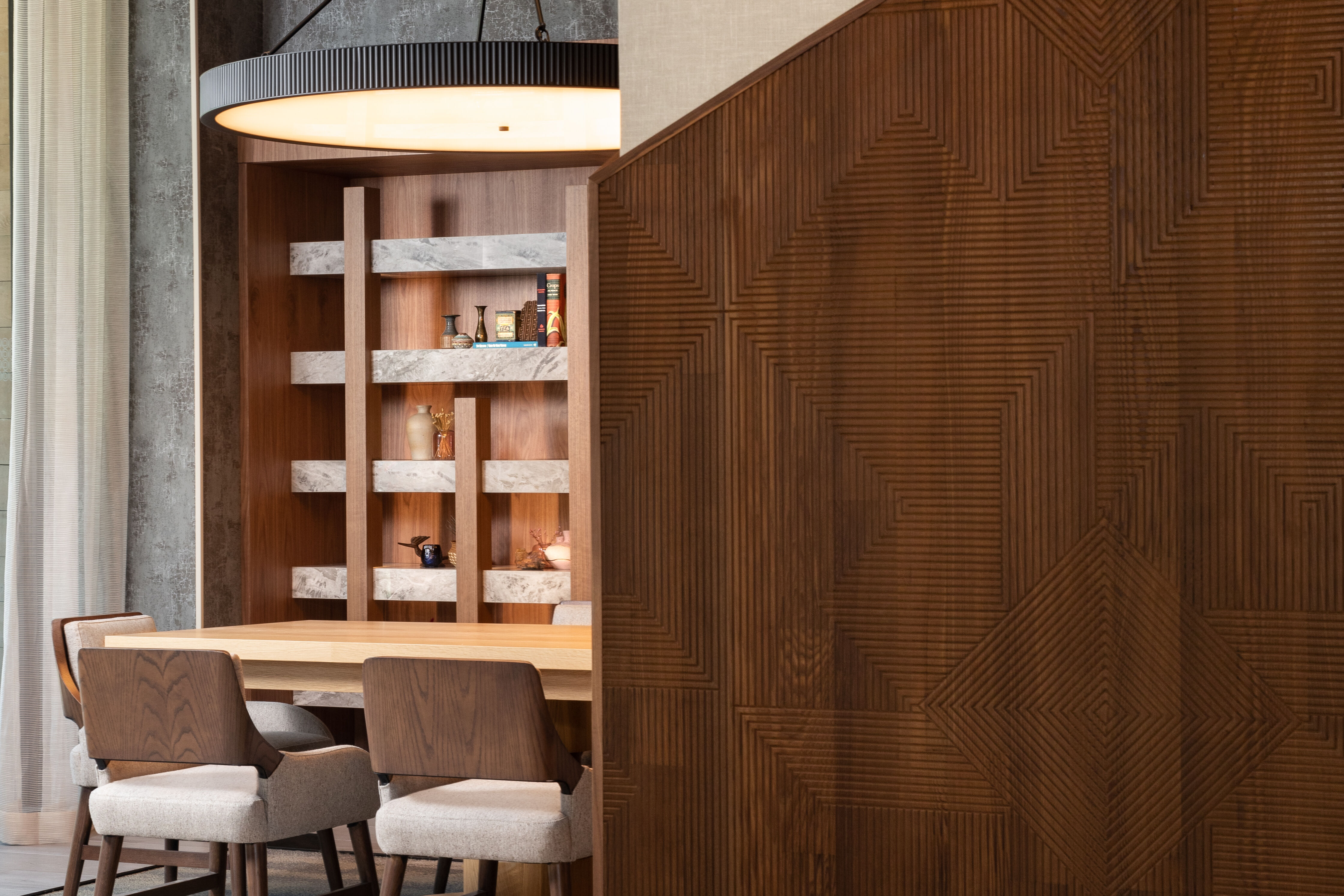 Canopy by Hilton x Chizel® Wood Panels | ASI | Architectural Systems, Inc.