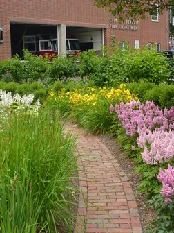 Beverly Farms Library Park | Beverly, MA | CBA Landscape Architects