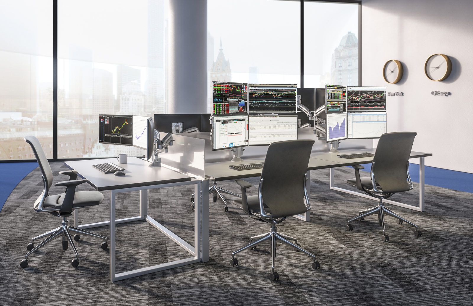 Chief coworking workstation av products | Chief