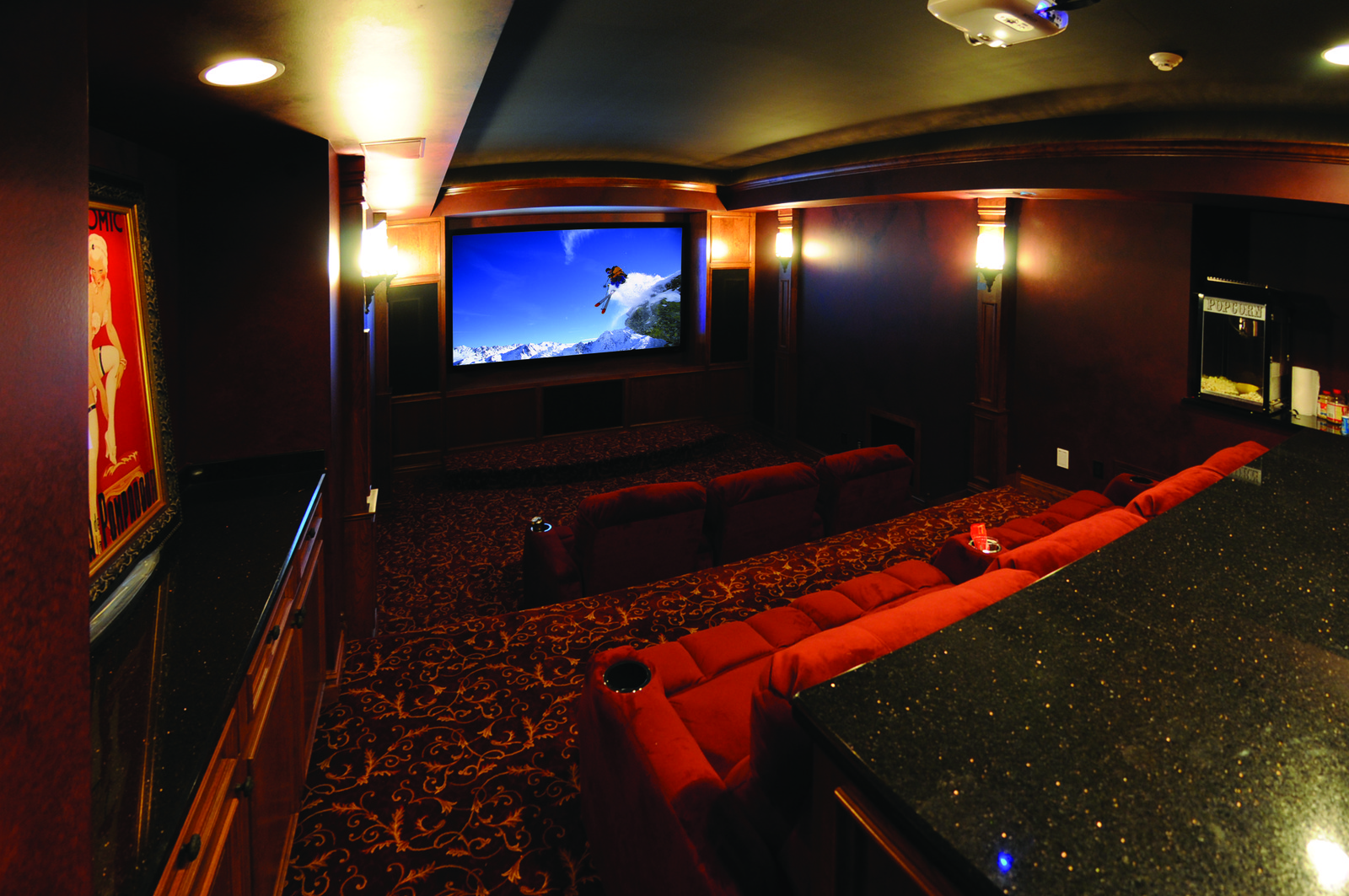 chief movie theater admit one screen projector | Chief