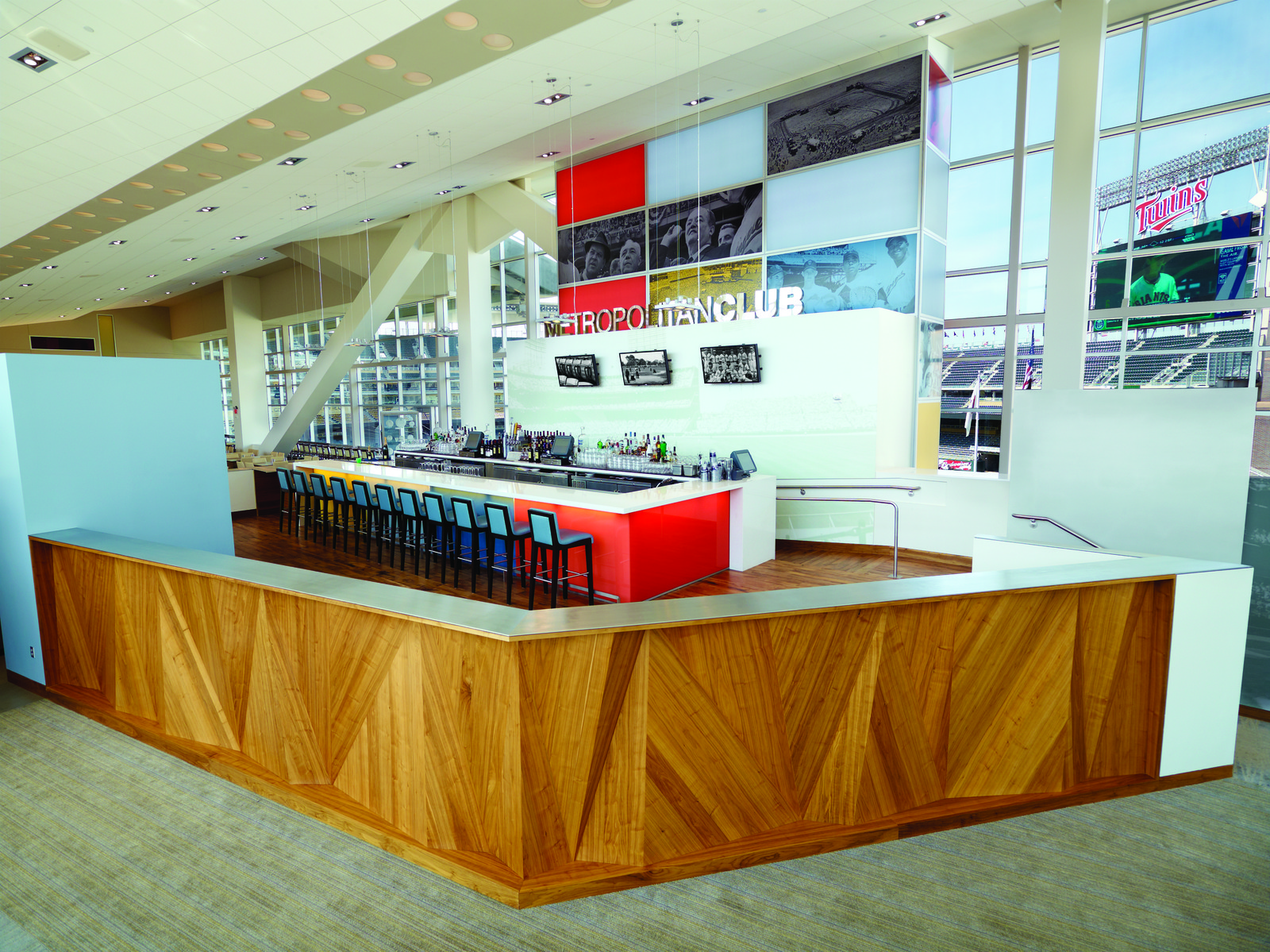 Chief Target Field Metropolitan Club bar | Chief