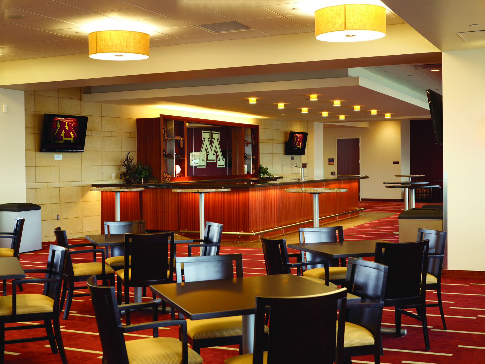 Chief TCF Stadium Club Bar seating area | Chief