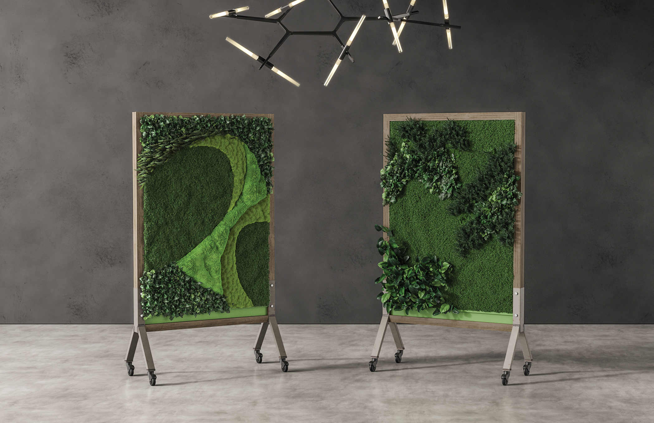 Claridge Products MIX Biophilic Rolling Markerboard | Claridge Products