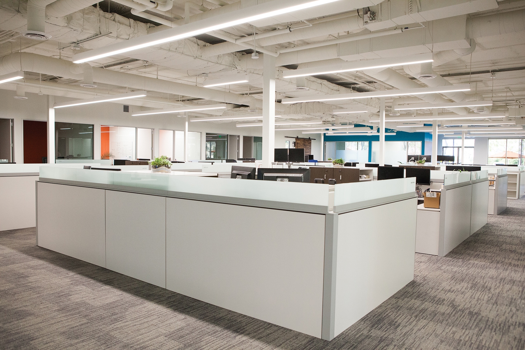Claridge Products Open Office Space Desk systems | Claridge Products