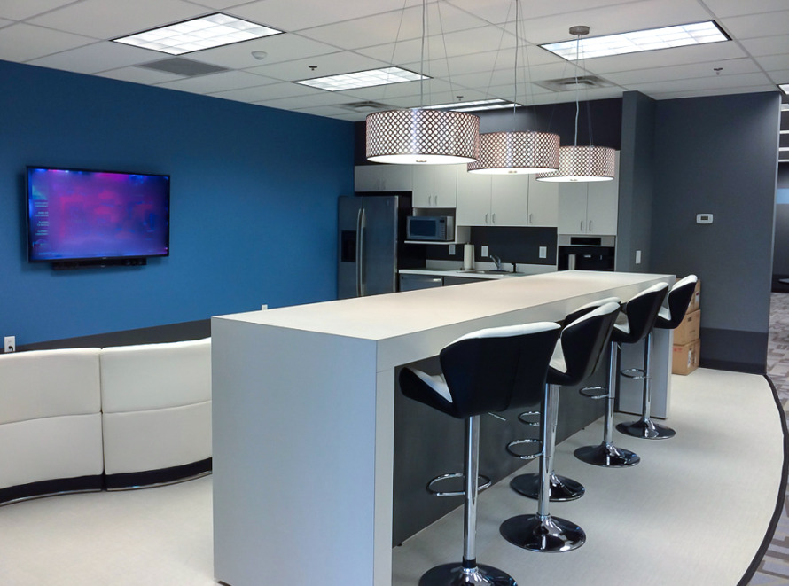 Commercial Industrial Construction Breakroom design | Commercial ...
