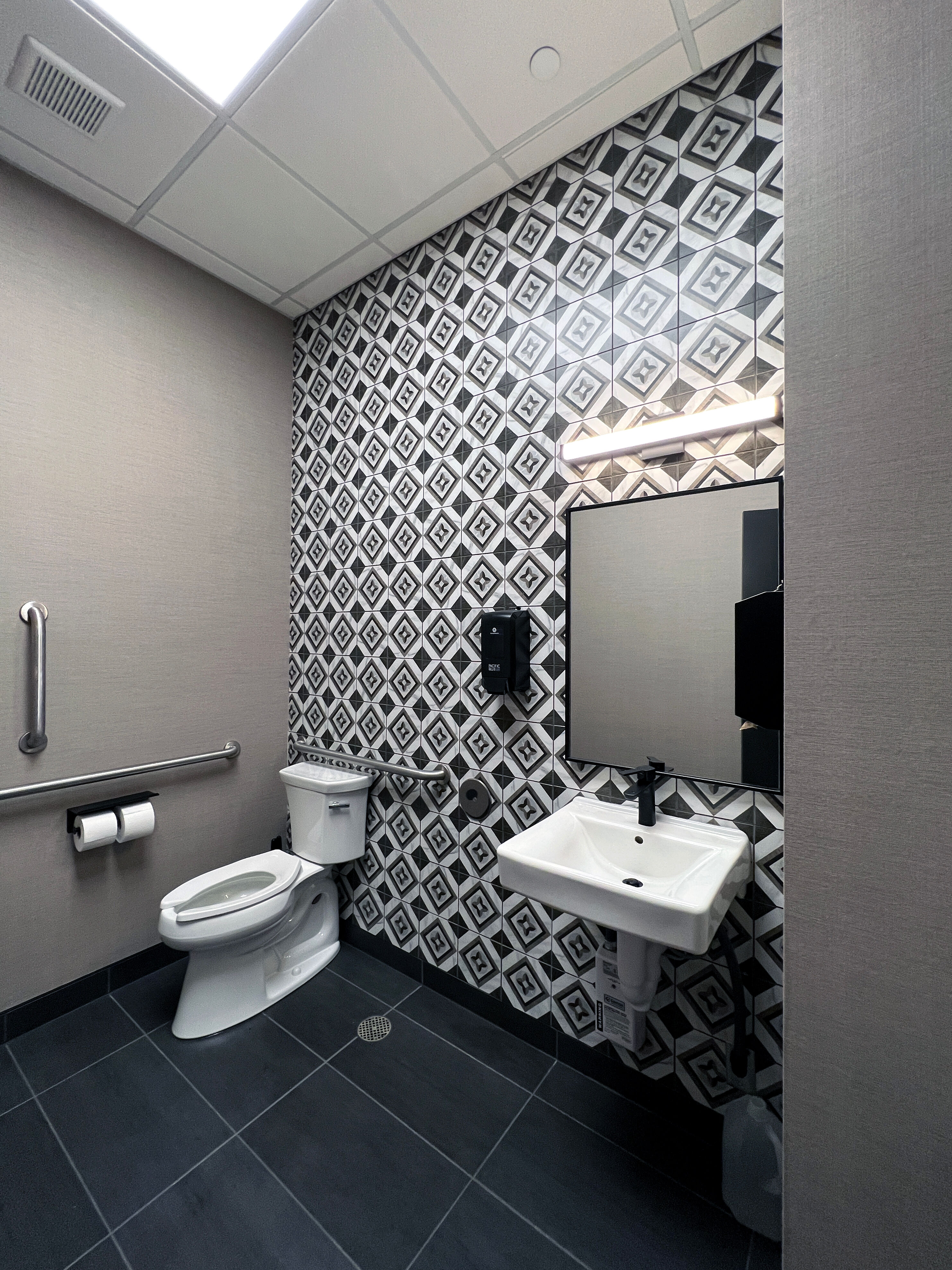 Commercial Restroom | Lenae Design