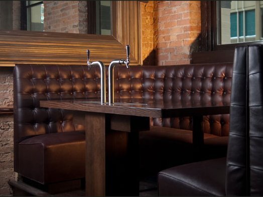 contract industries bull and bear booth seating | Contract Industries