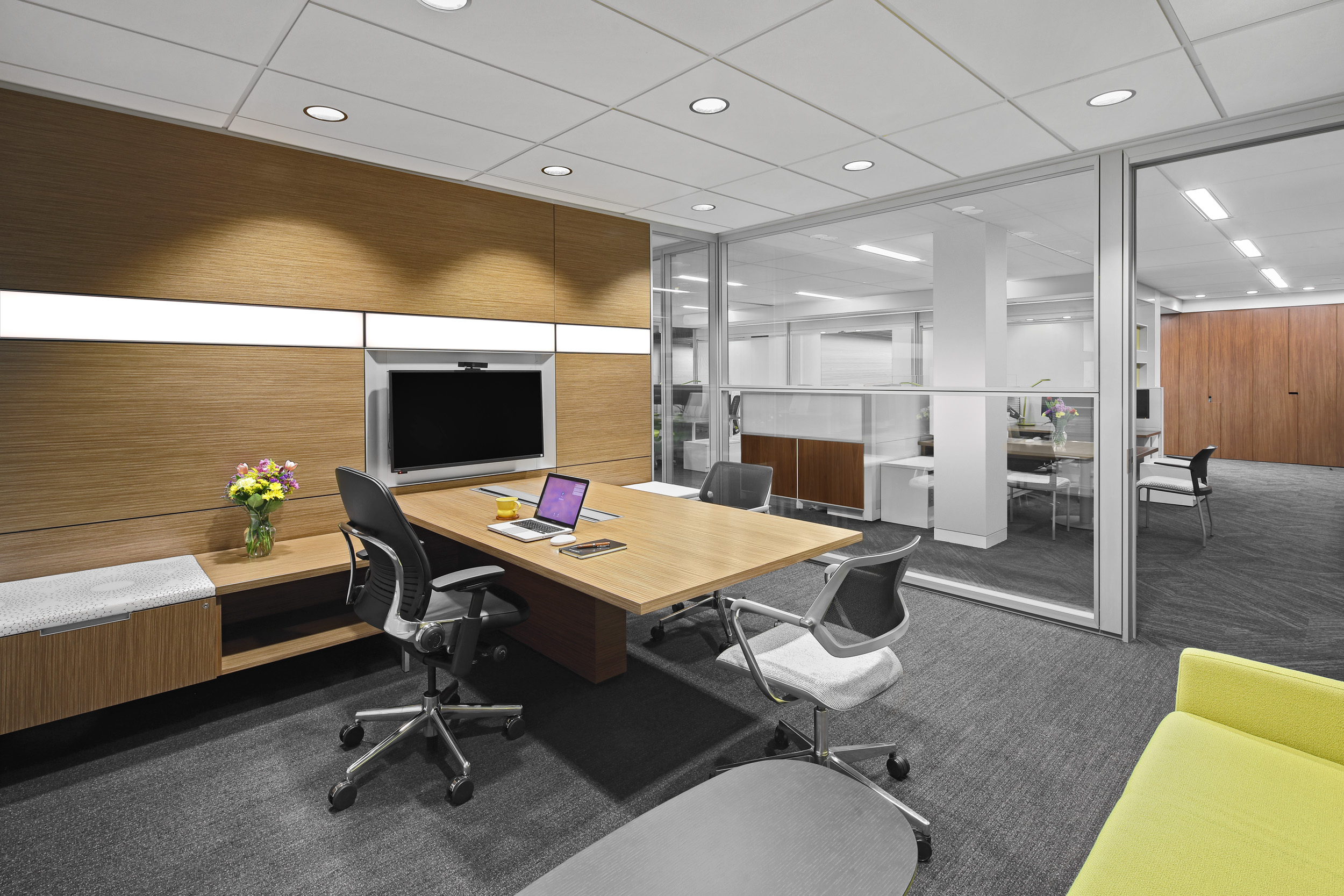 corporate office private office space | Corporate Interiors