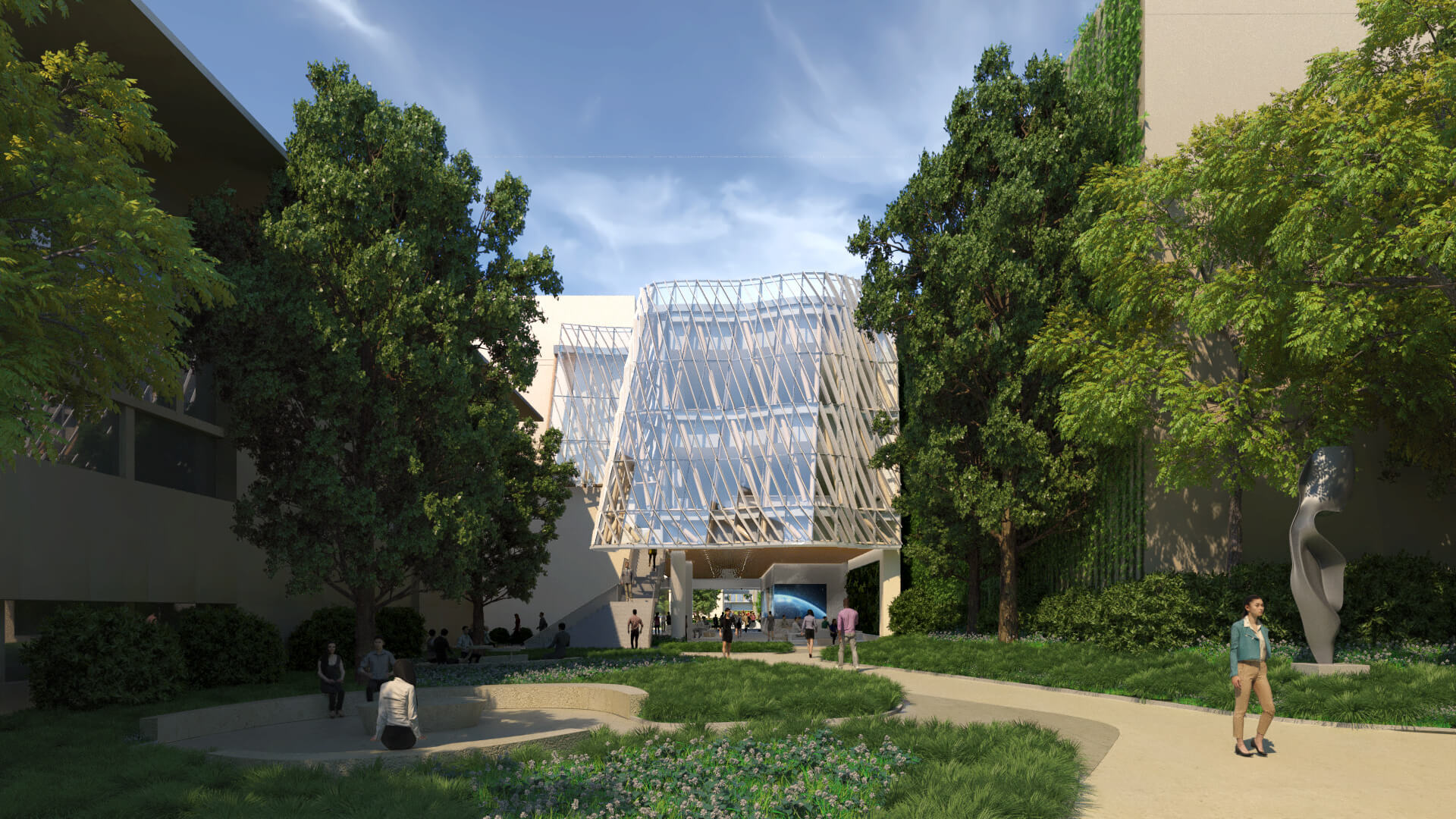 Courtyard Design | College Campus | CannonDesign | CannonDesign