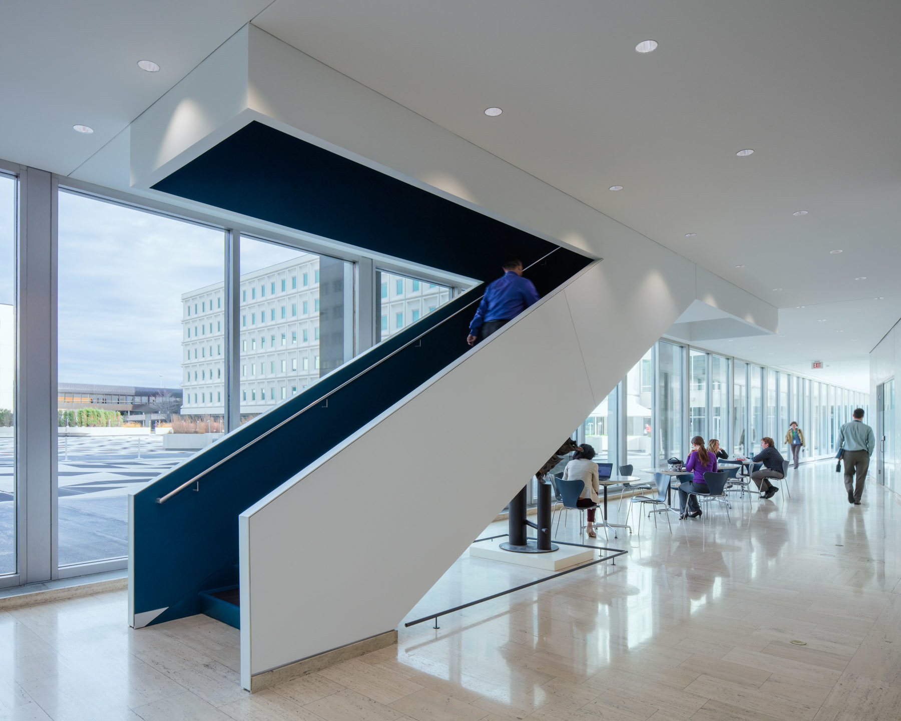 Creative Office Stairway Placement | Shaw-Lundquist