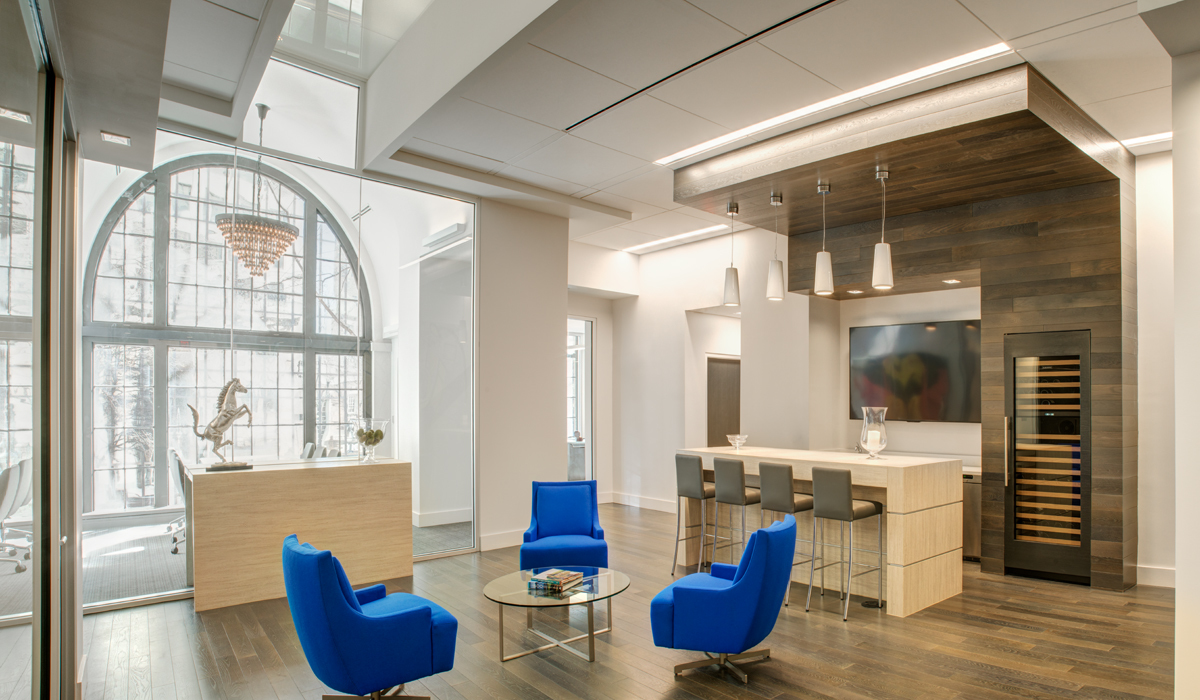 Crossville Financial Services Firm Office Lobby Design Porcelain Panel ...