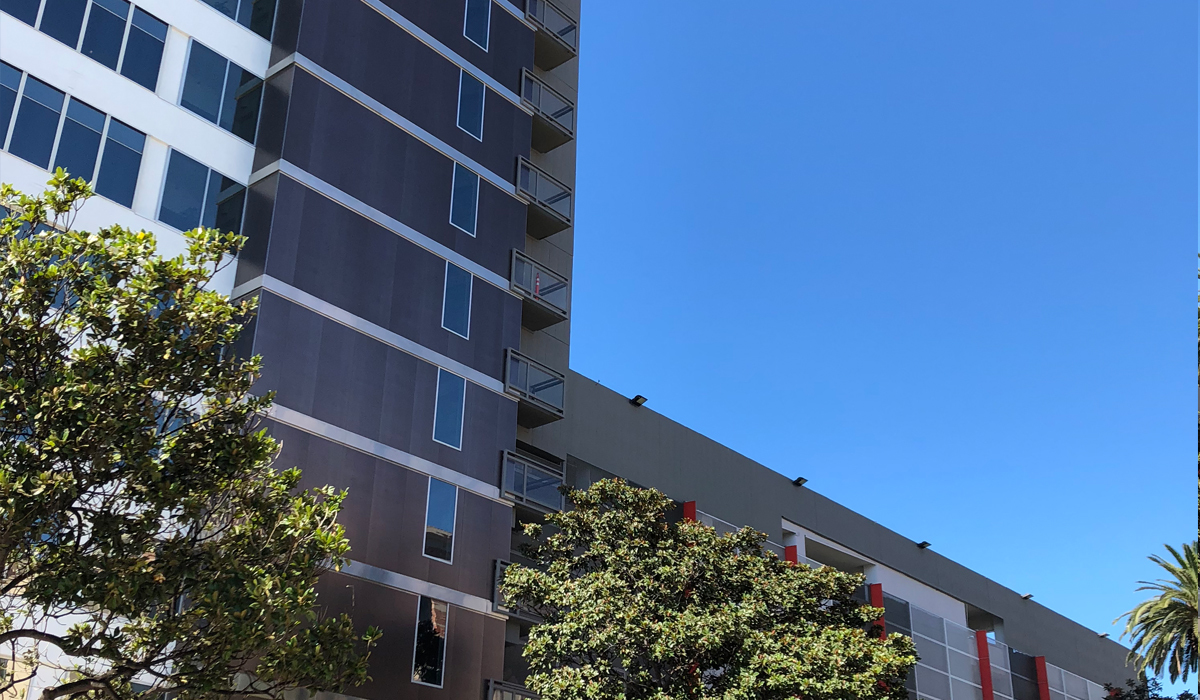 Crossville Santa Monica Medical Plaza exterior metal surface siding ...