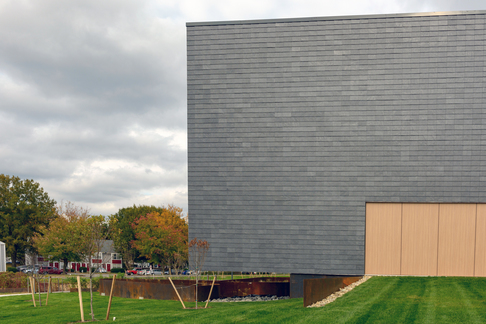 Cupa Clad USA Fairfield Area Library Design Exterior Cladding Detail ...
