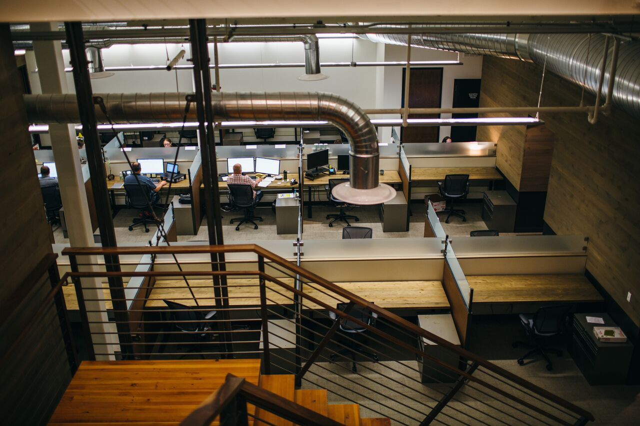 Custom cubicle workstations | The Azure Furniture Company