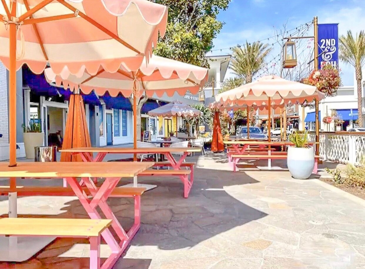 Custom Exterior Dining + Seating Area | Kage Design Studio