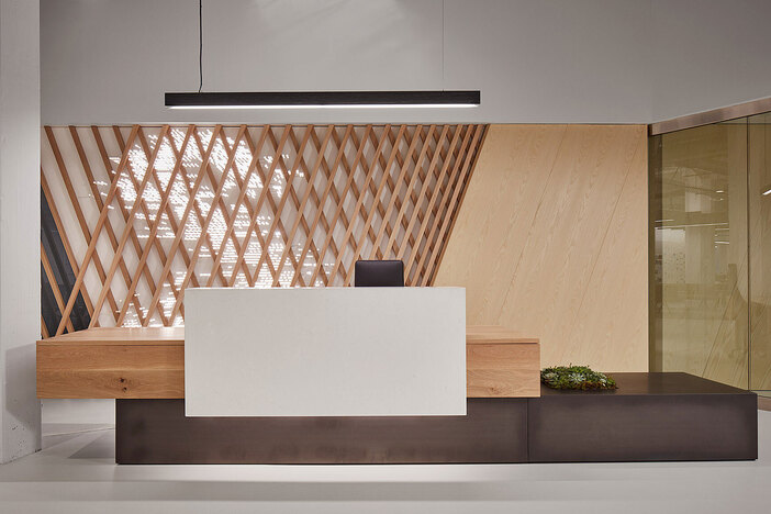 Custom Reception Desks | Icon Modern