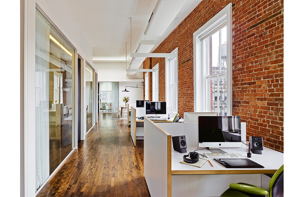 Cutters film production studio open office space design | Murdock Solon ...