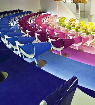 colorful auditorium seating dauphin