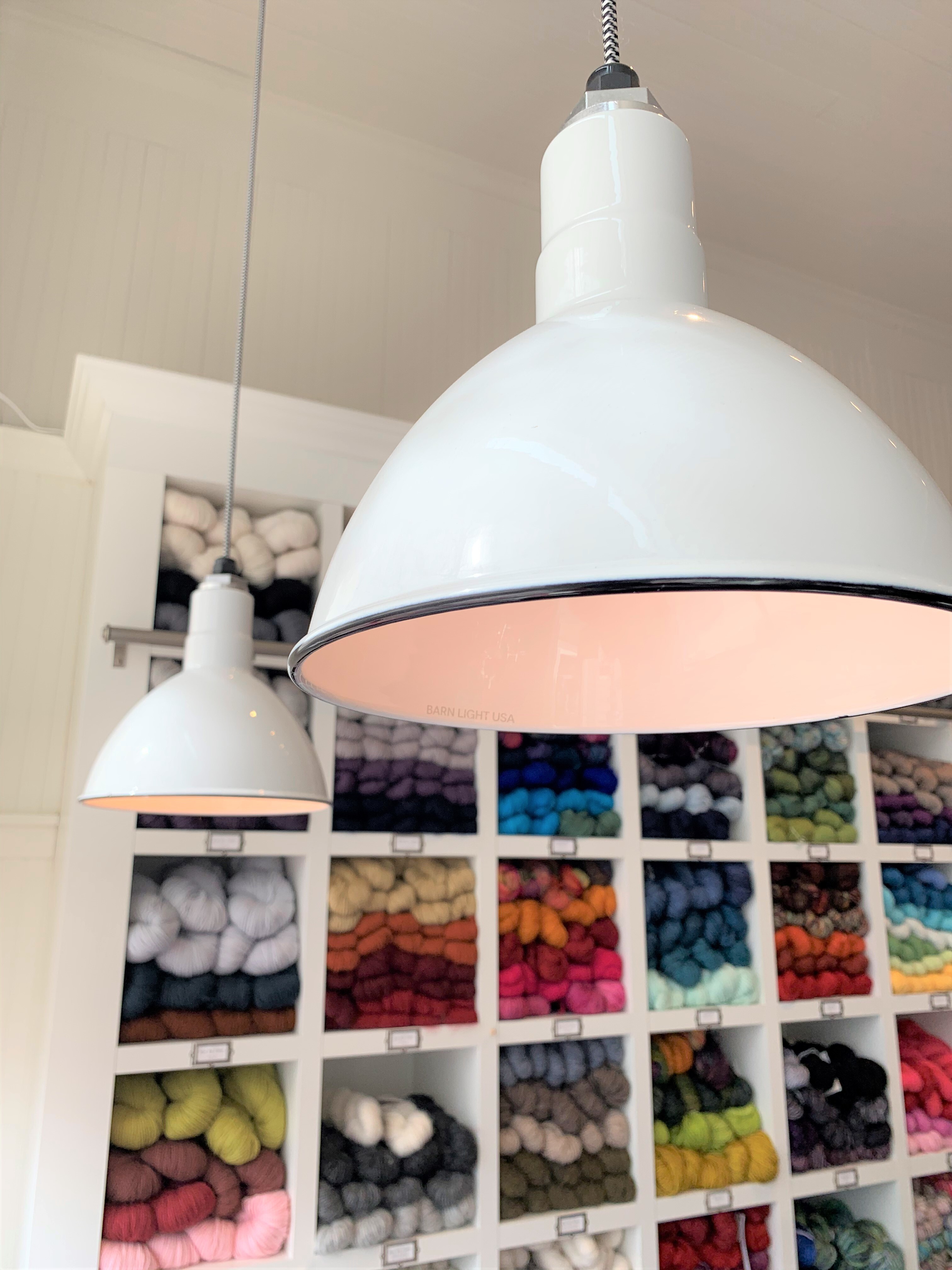 Deep Bowl Pendant Hanging Light Ceiling Lighting in Cozy Retail Store ...