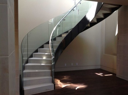 Denver Glass Interiors Maverik Laminated Glass Interior Walkway ...