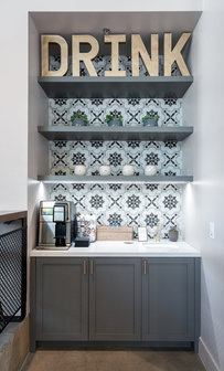 Dern Architecture and Development Stem Salon Reception Desk Design ...