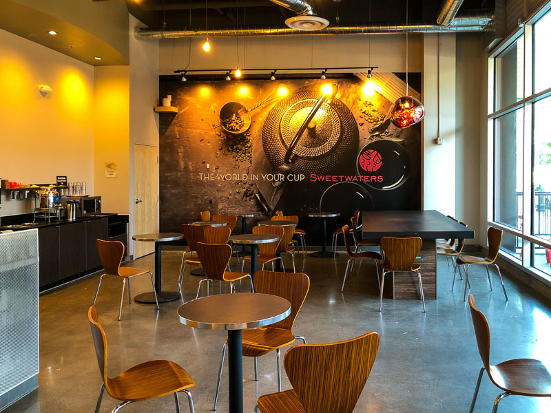 Dern Architecture and Development Sweetwaters Coffee and Tea interior ...
