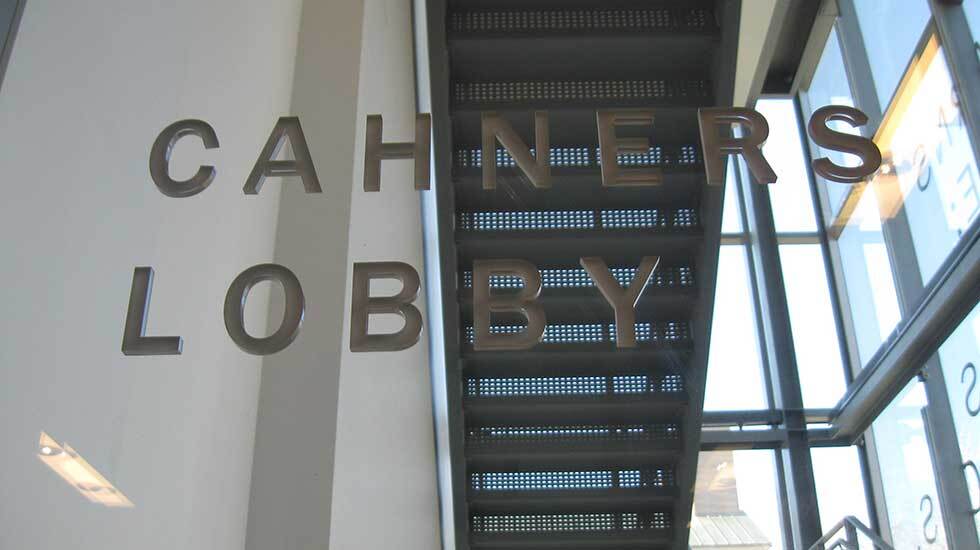 directional signage colby college welch sign | Welch Sign