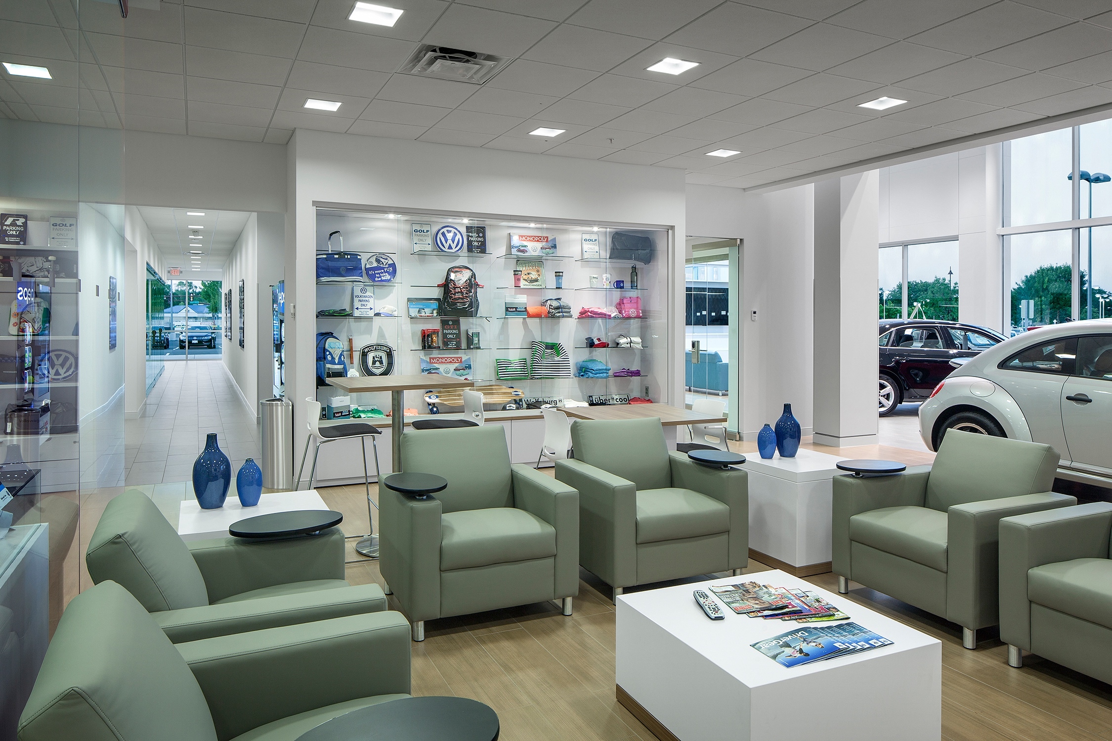 D.j. Kranz Co inc luther brookdale volkswagen dealership waiting area ...