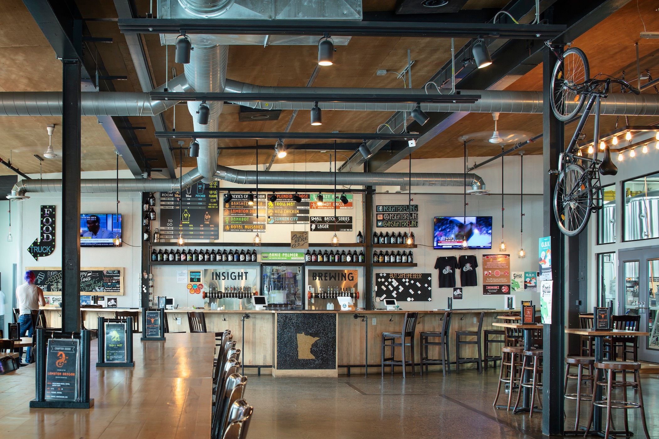 DJR Architecture Insight Brewing Taproom Minneapolis Minnesota Interior ...