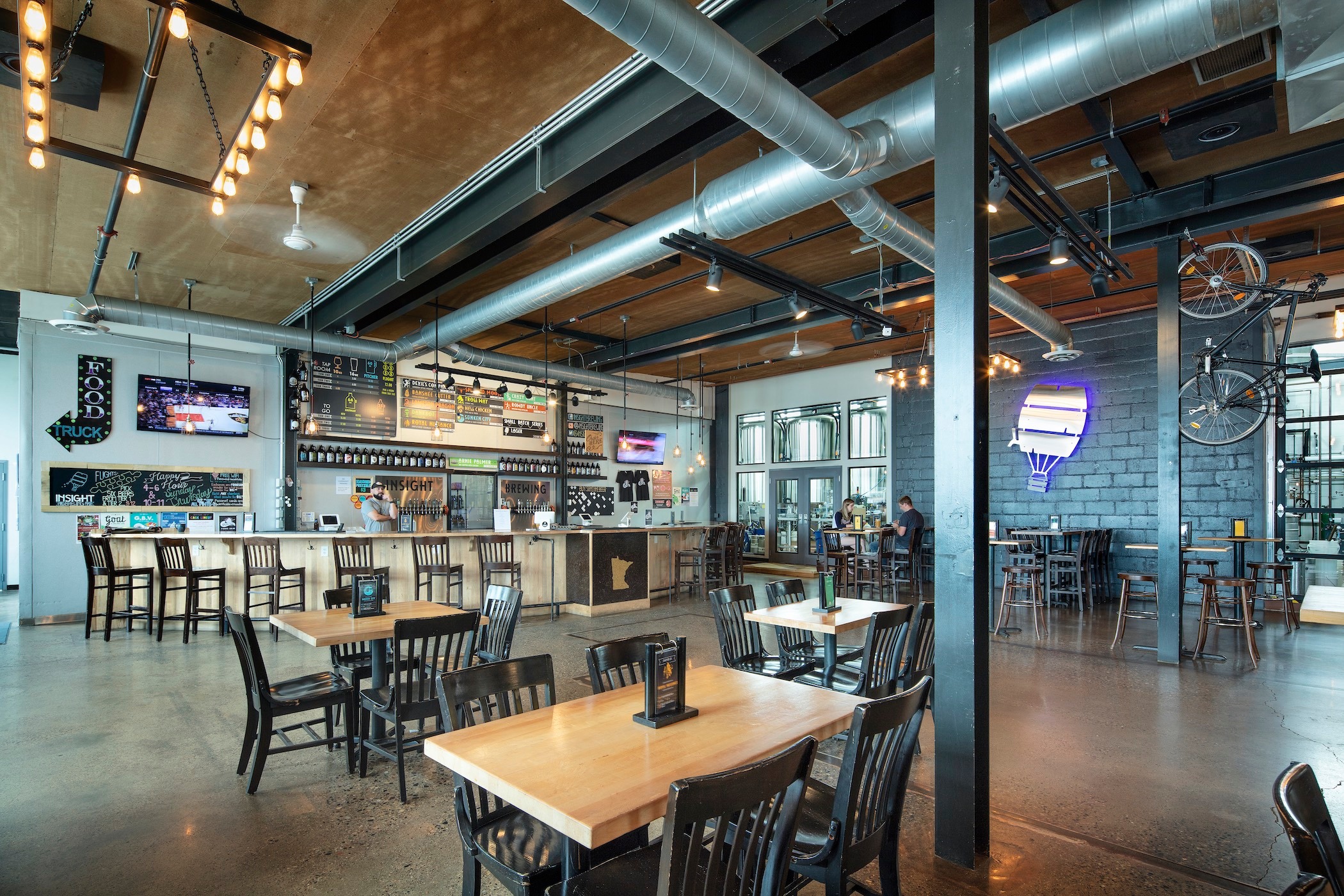 DJR Architecture Insight Brewing Taproom Minneapolis Minnesota Interior ...
