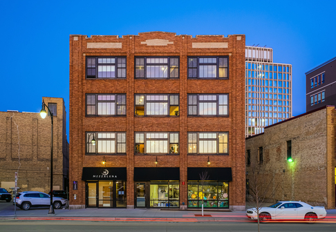 DJR Architecture The Lofts of Robert Exterior Main Entrance Building ...