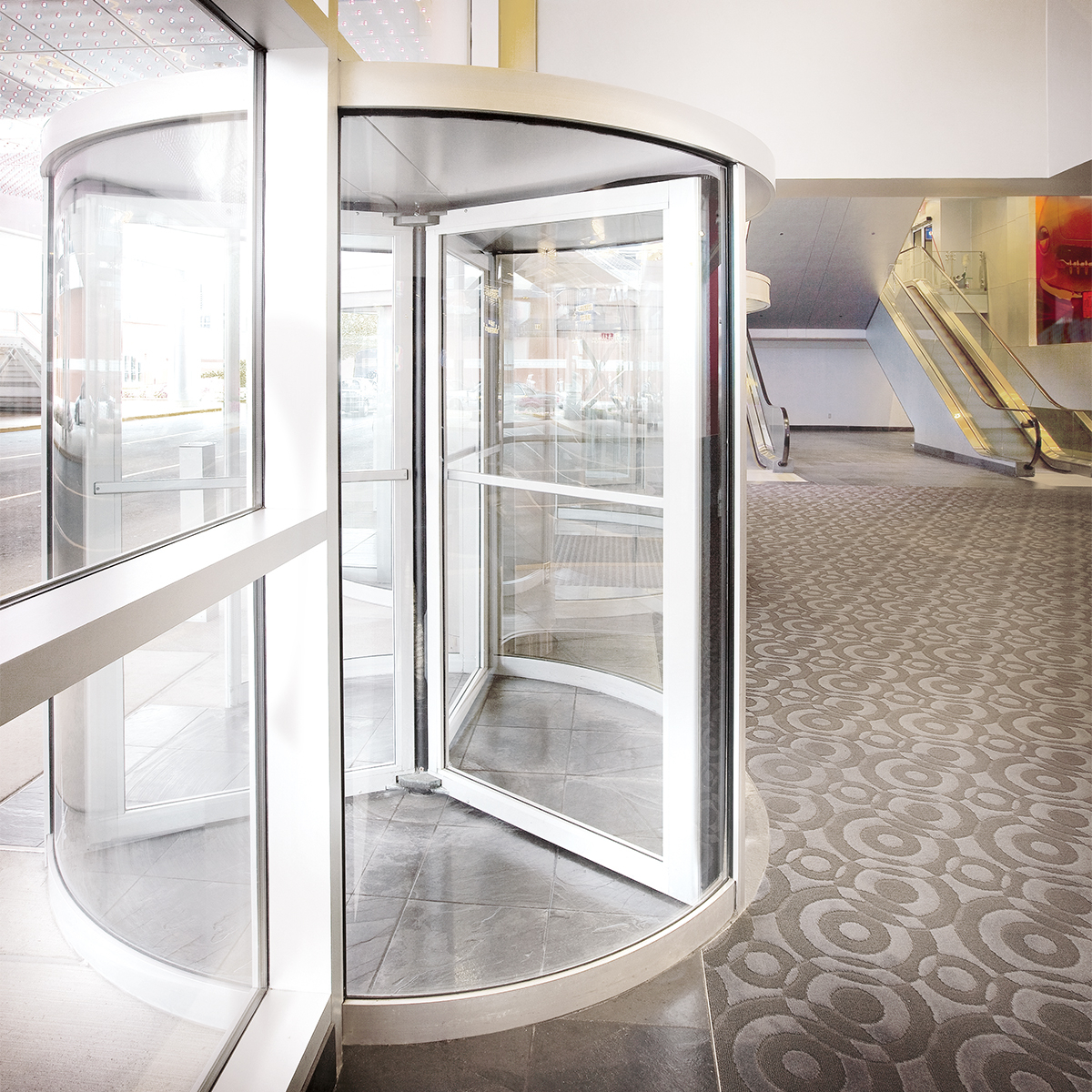 Dormakaba Americas Crane 1000 Entryway Revolving Door System ...