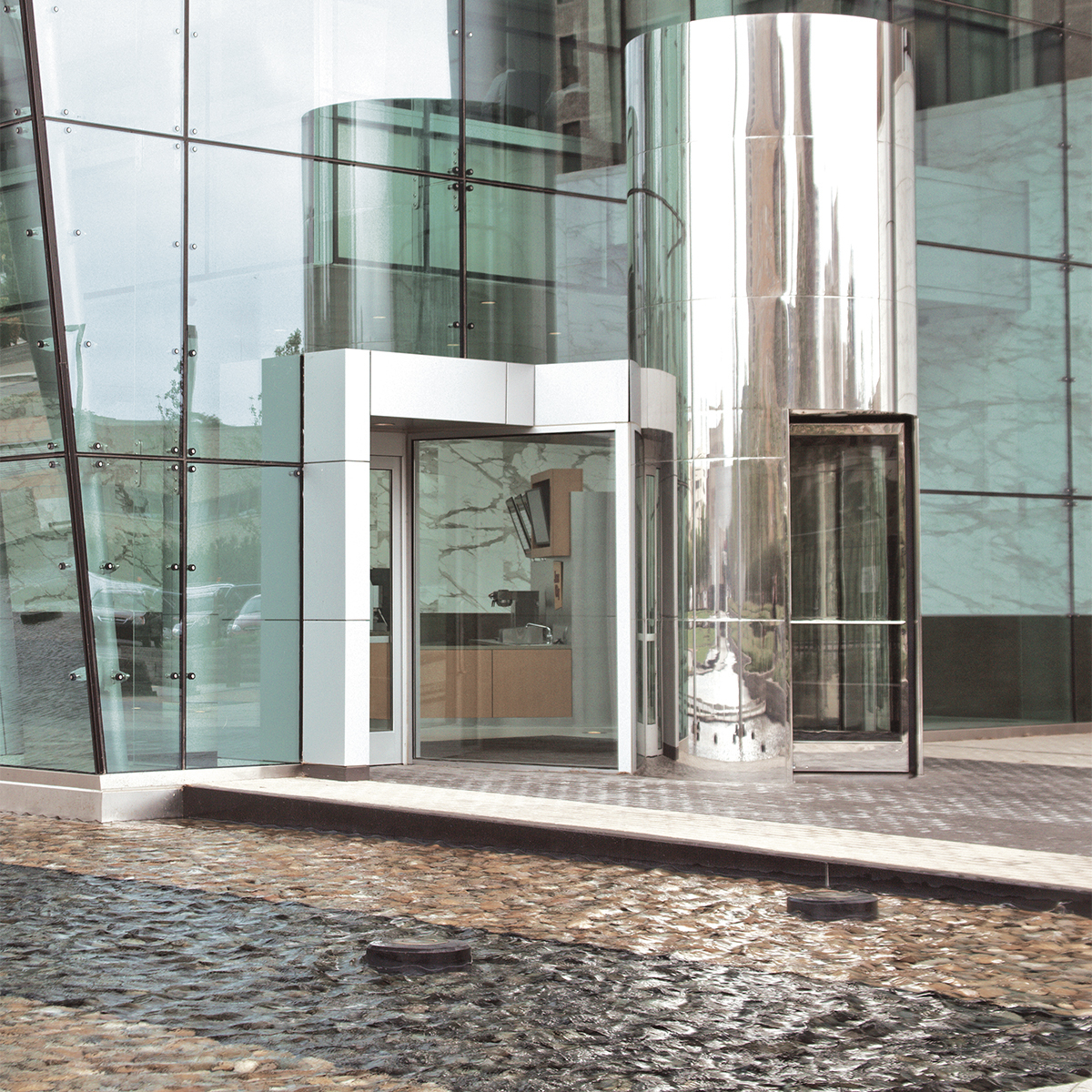 Dormakaba Americas Crane 3000 Series Entryway Revolving Door System ...