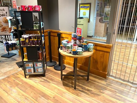 Dras Cases Caribou Coffee Shop Interior Design | DRAS Cases