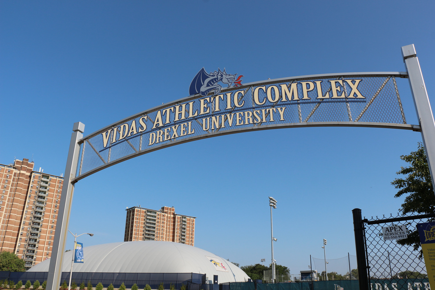 DuPont Tedlar Wallcovering Film Drexel University Vidas Athletic Field ...
