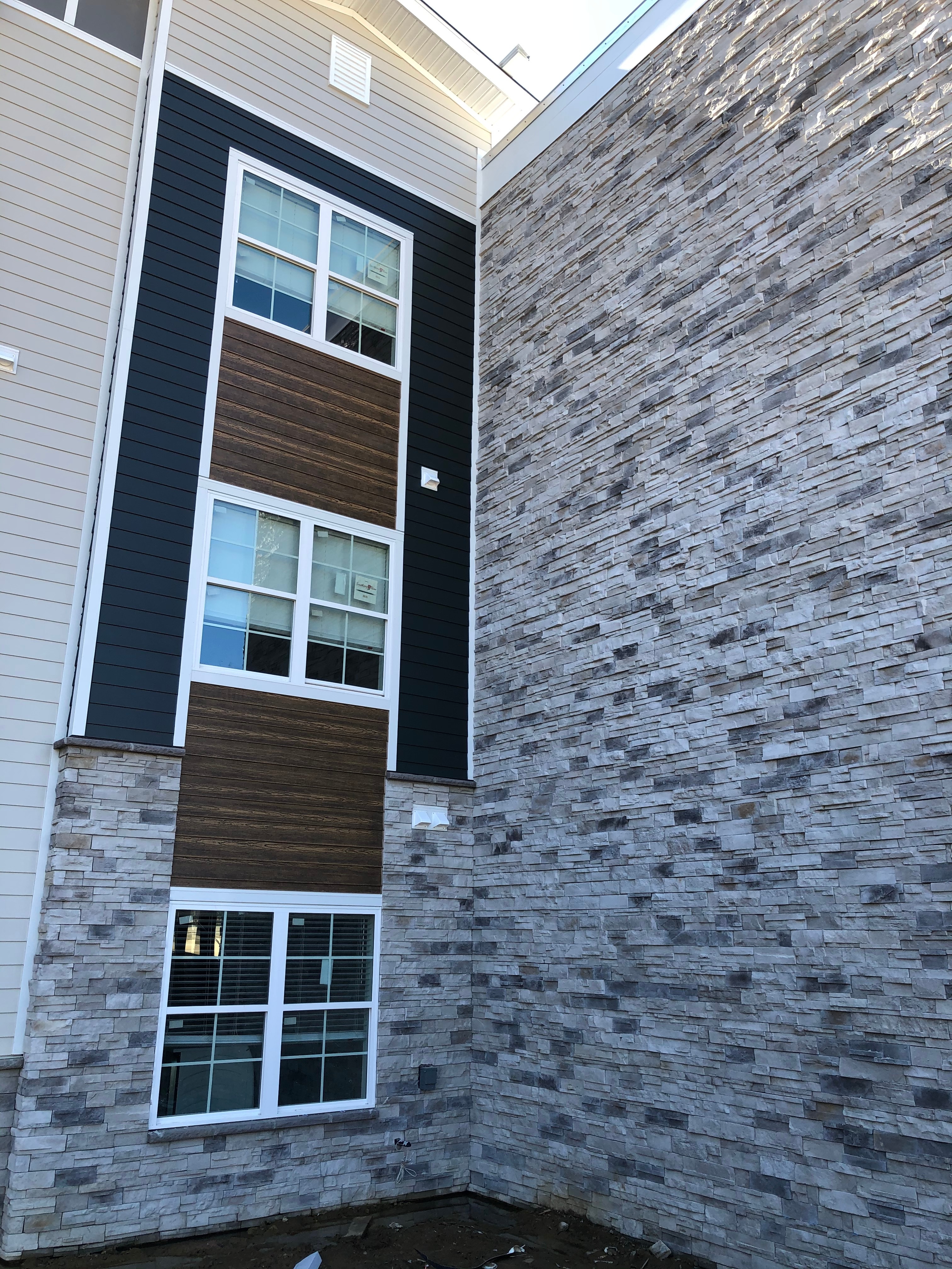Dutch Quality Stone the Jewel Ofallon Apartment Dry Stack Exterior ...