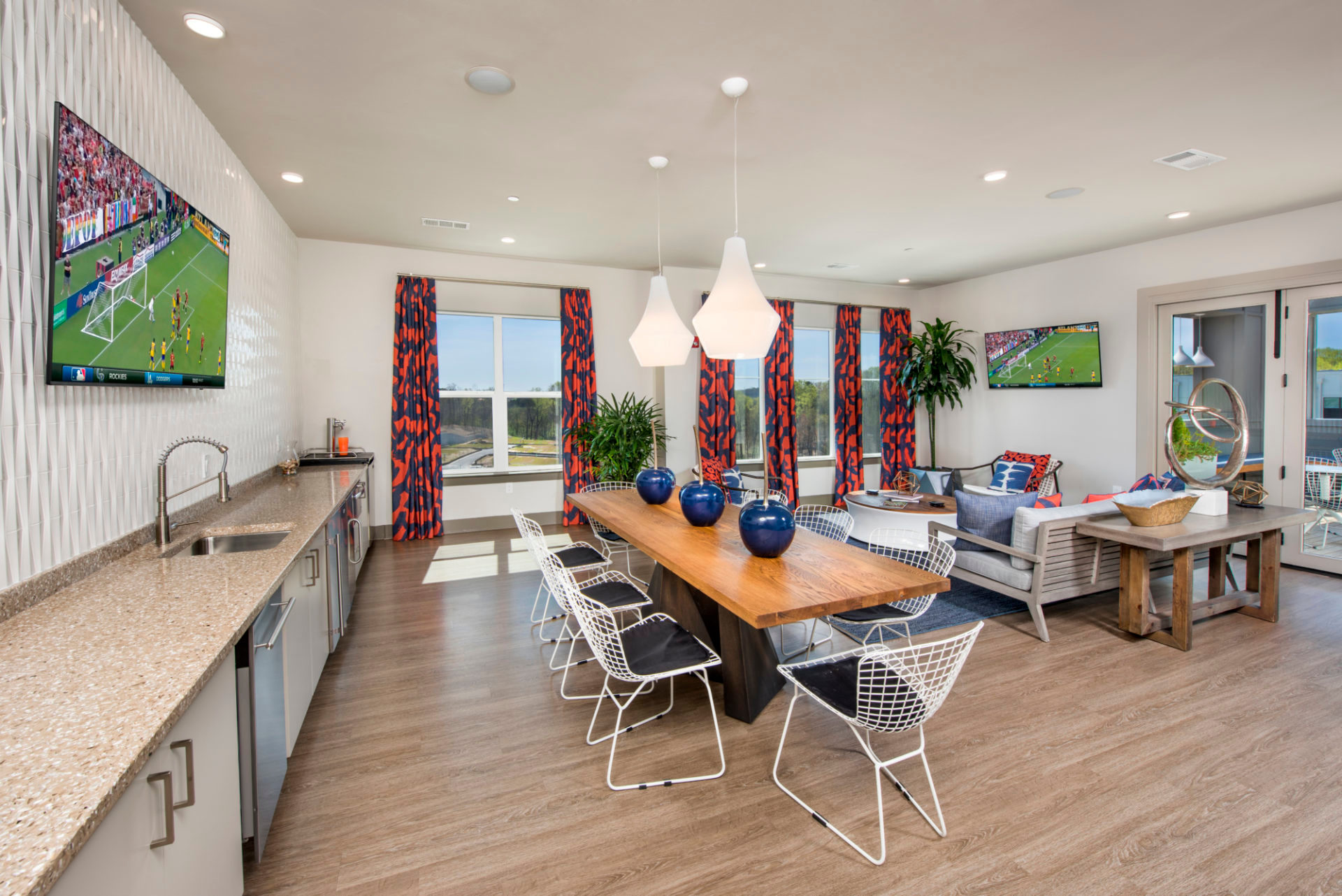 Dwell Design Studio Solis Suwanee Town Center Mixed-Use Development Sky ...