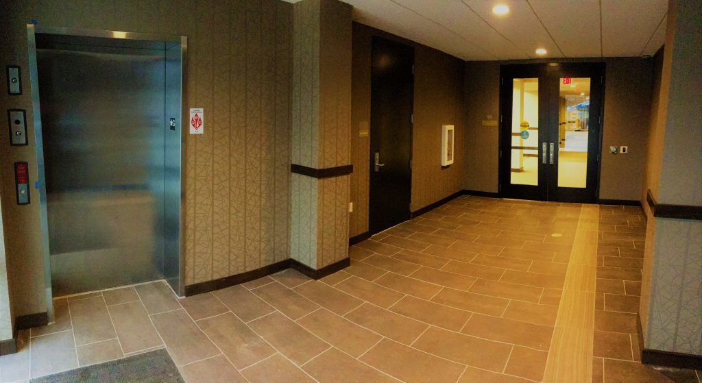 elevator entrance | Spark Design