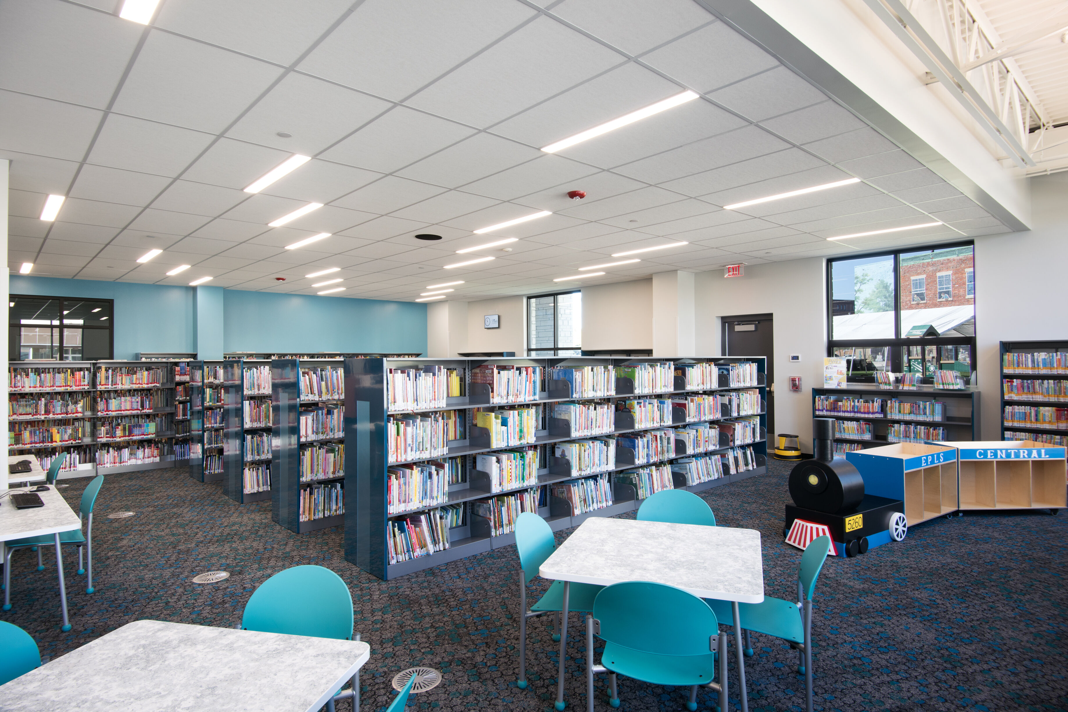 Elyria Public Library Central Branch Children's Area | Tate Inc.
