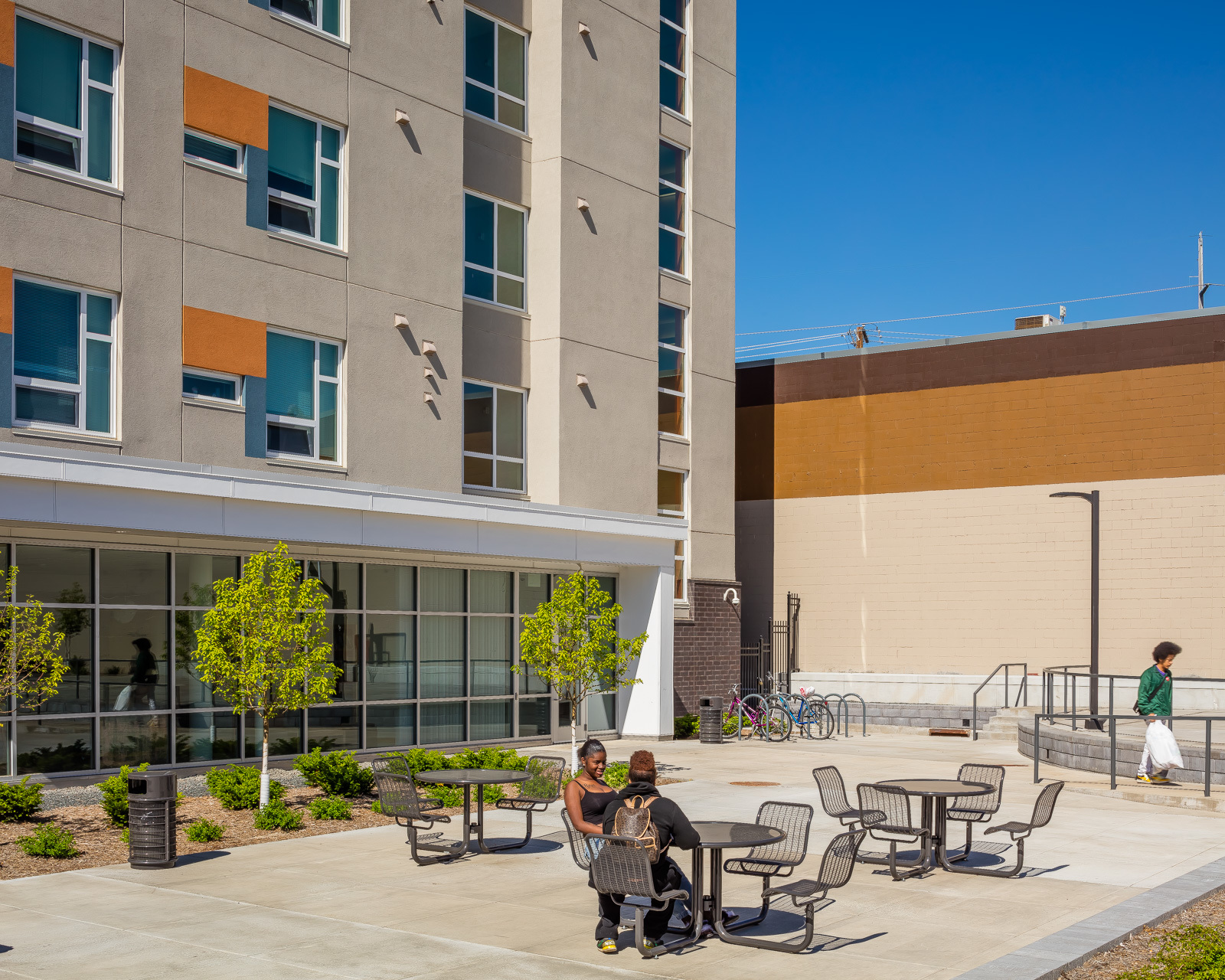 Emanuelson-Podas Apartment Patio | Emanuelson-Podas // MEP Consulting Engineers