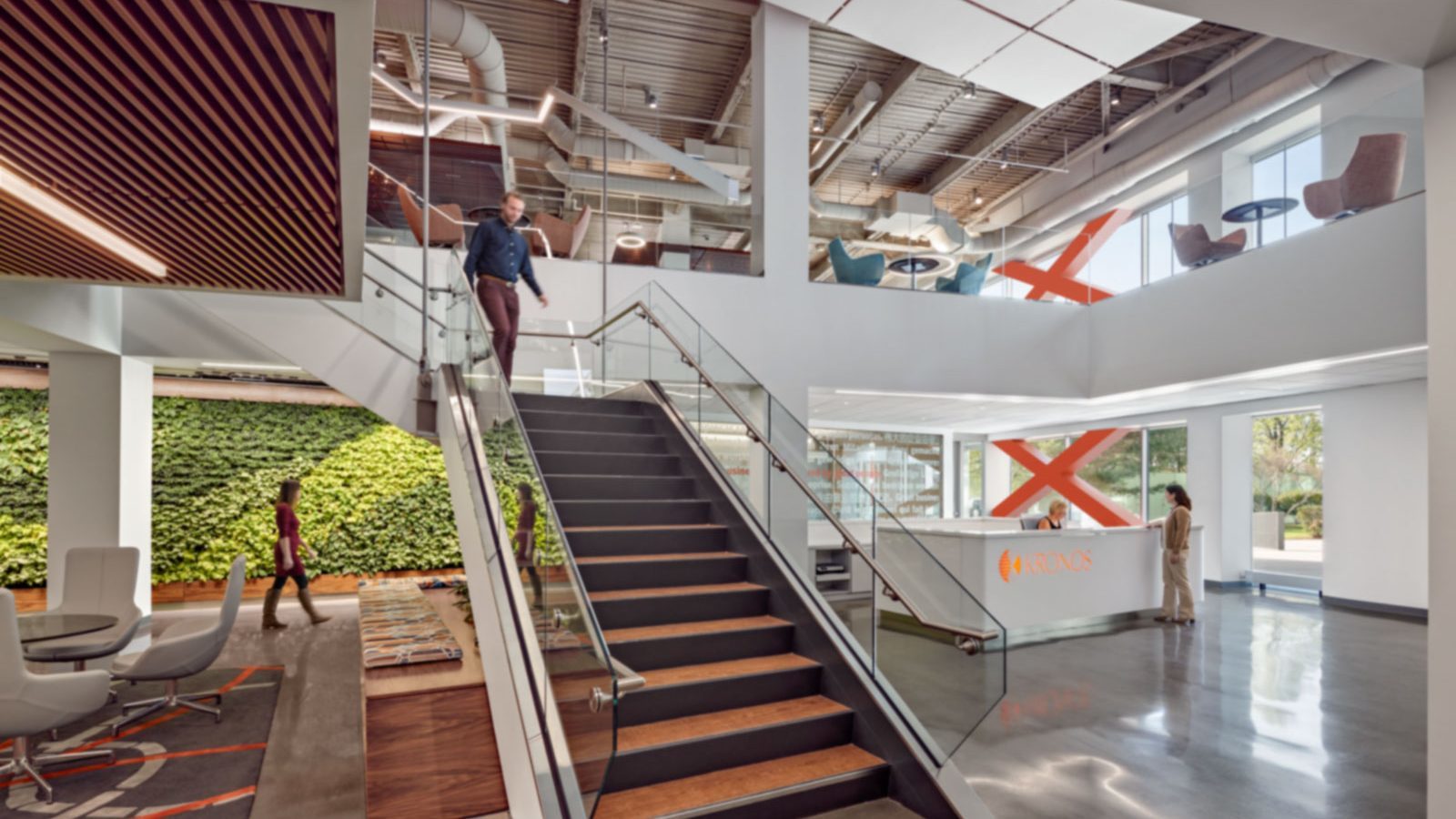 Environments At Work Kronos Interior Stairway | Environments at Work