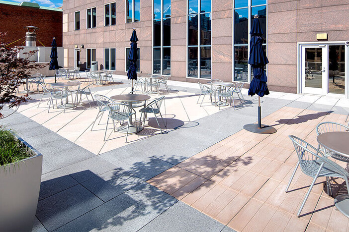 EQT Plaza Balcony | Pittsburgh, PA | Wausau Tile
