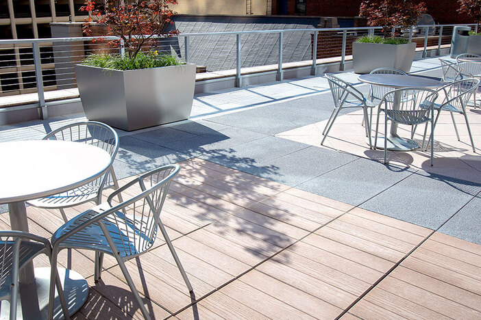EQT Plaza Balcony | Pittsburgh, PA | Wausau Tile