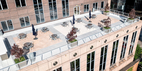 EQT Plaza Balcony | Pittsburgh, PA | Wausau Tile