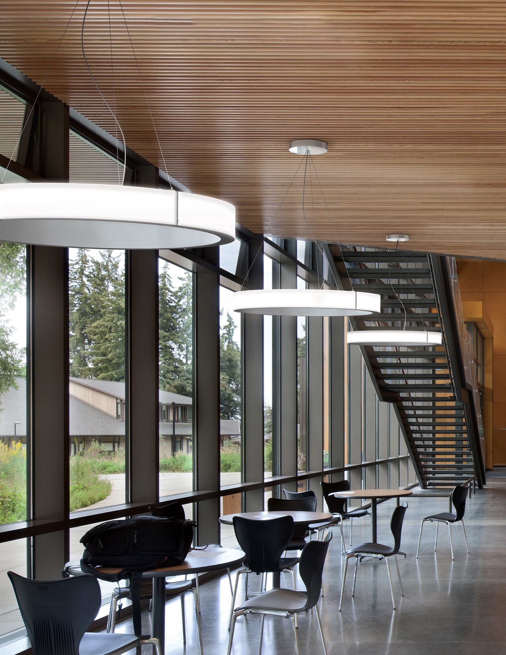 Eureka Lighting Compass Ceiling Suspended Common Area Design | Eureka ...