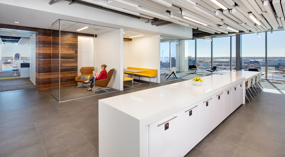Exelon Headquarters Tate Raised Access Floor System Modern Office Space ...