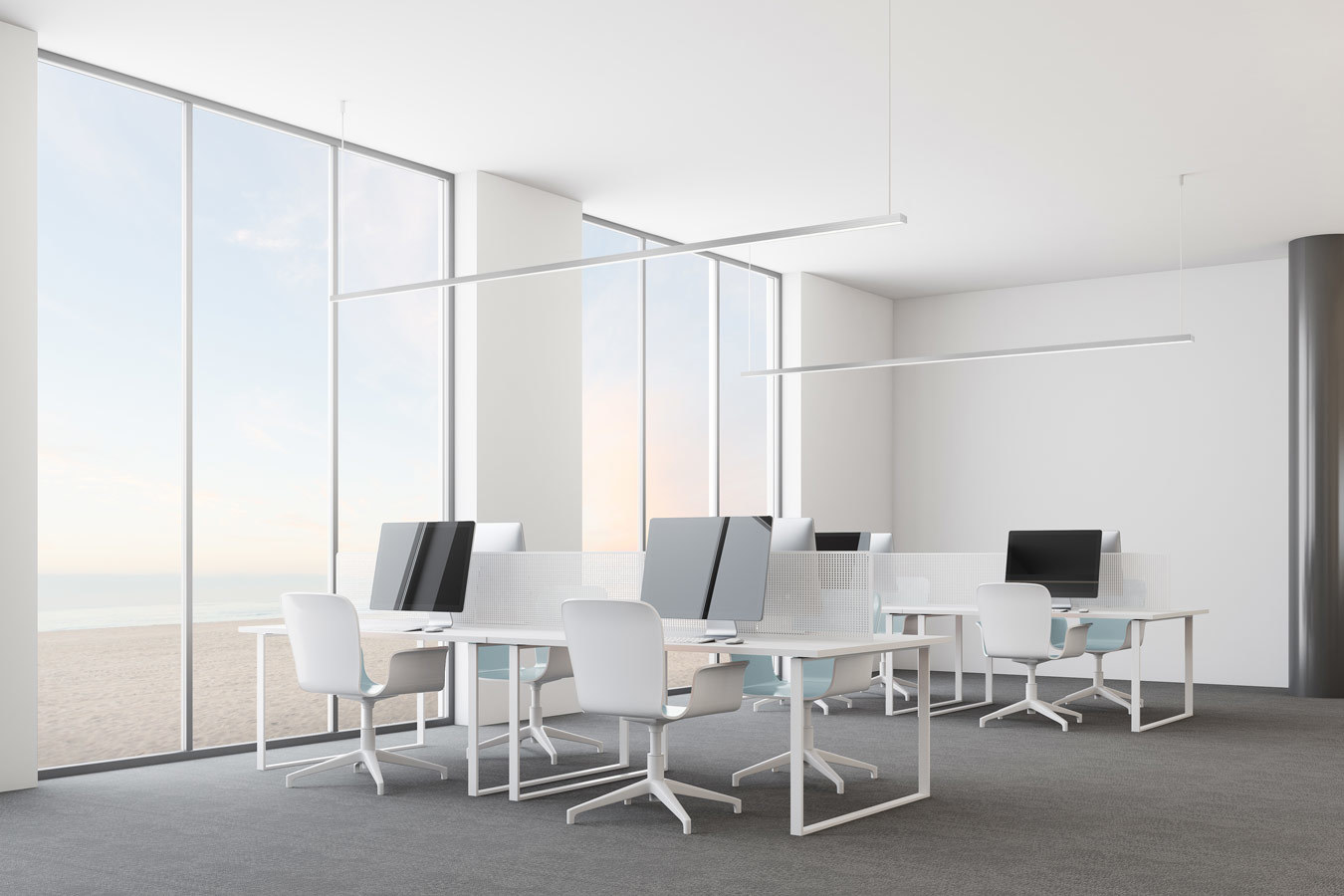 Huntington 1 // Suspended Lighting | Extant Architectural Lighting