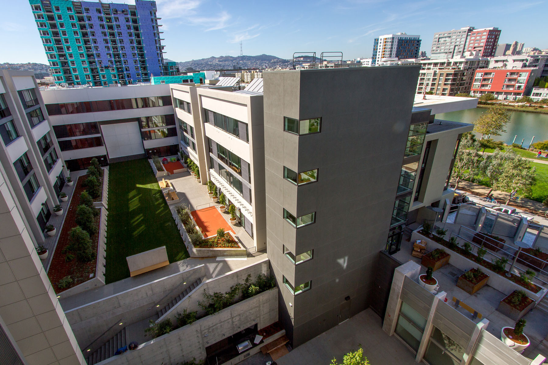 Exterior Apartment design landscape architecture | GLS Landscape ...