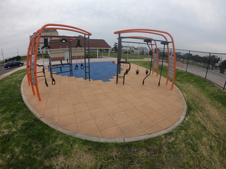 Exterior Fitness Area and Park Facility. | Unity Surfacing Systems